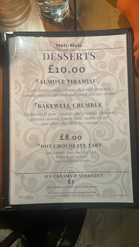 Meli Melo in London - Restaurant Reviews, Menus, and Prices | TheFork