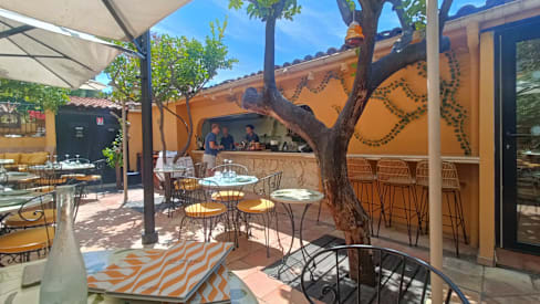 Restaurant Le Patio - Hôtel la Pérouse à Nice - Menu, avis, prix et ...