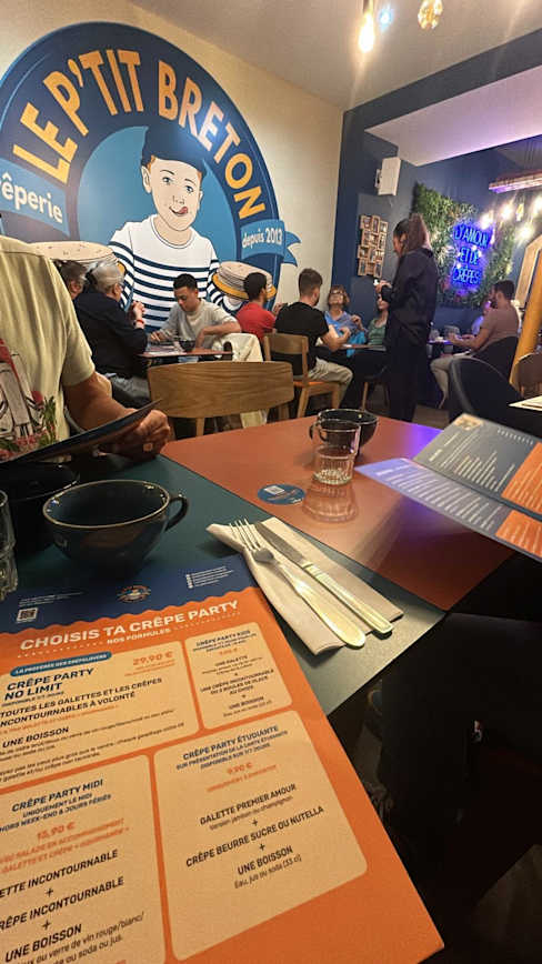 Restaurant Le P'tit Breton Brézin à Paris - Menu, avis, prix et ...
