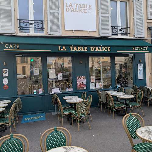 Carte et Menus 2026 - La Table d'Alice à Versailles | TheFork