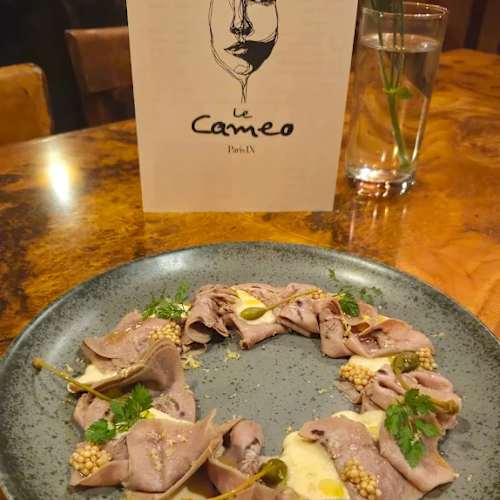 Le Cameo in Parijs - Menu, openingstijden, prijzen, adres van ...