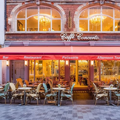 Menus 2025 - Caffe Concerto - Bond Street in London | TheFork