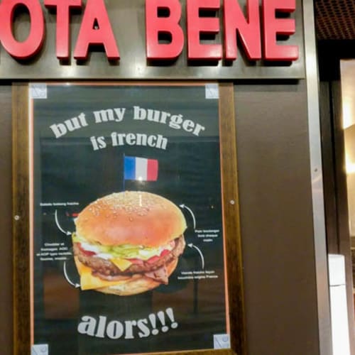 Speisekarte 2025 – Nota Bene in Saint-Étienne – TheFork