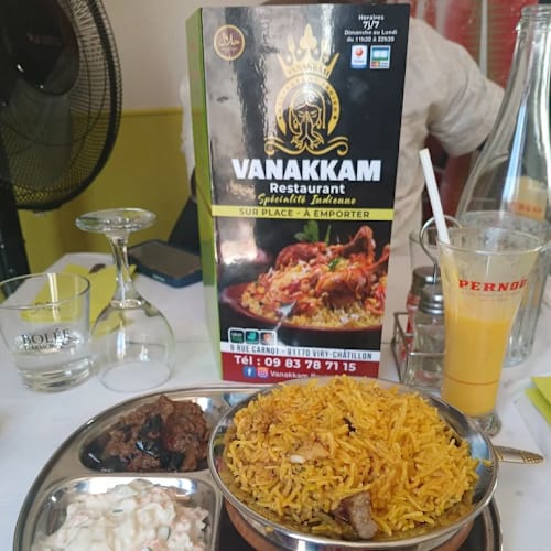 Speisekarte 2026 – Vanakkam in Viry-Châtillon – TheFork