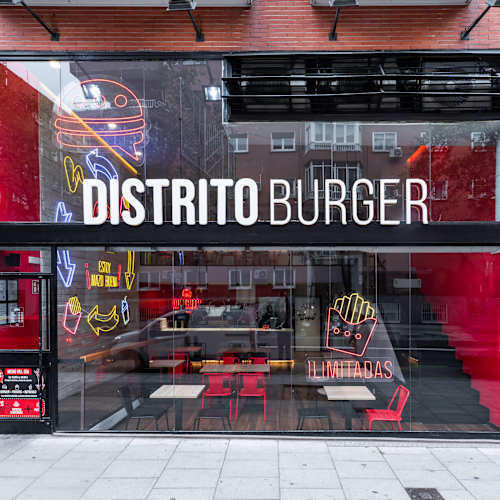 Carte et Menus 2026 - Distrito Burger - López De Hoyos à Madrid | TheFork