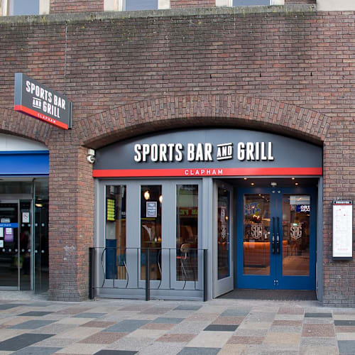 sports bar and grill clapham