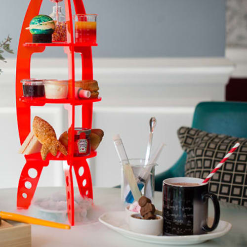 Menu 2026 - Science Afternoon Tea at The Drawing Rooms in London | TheFork