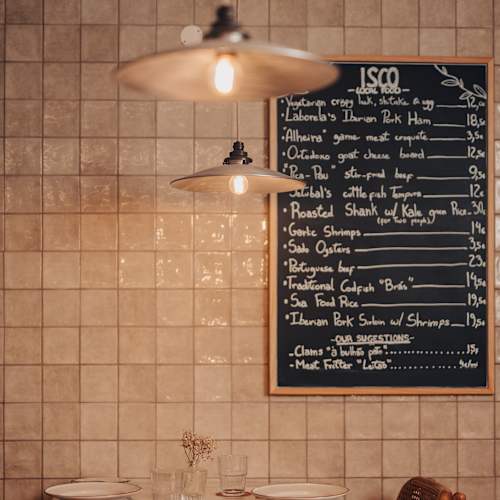 Menu 2026 - Isco Casa de Petisco in Lisbon | TheFork