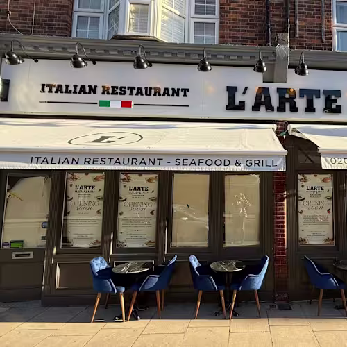Menus 2026 - L'Arte Seafood & Grill Winchmore Hill in London | TheFork
