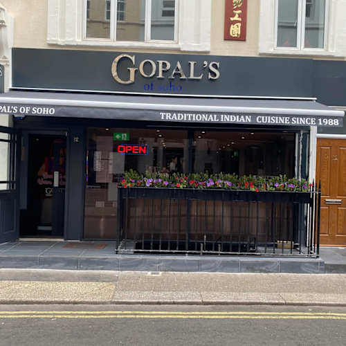 Menù completo e carta 2026 - Gopal's Of Soho a Londra | TheFork