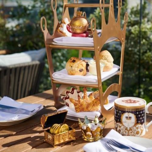 Menu 2026 - The Crown Afternoon Tea at Mercer Roof Terrace in London ...