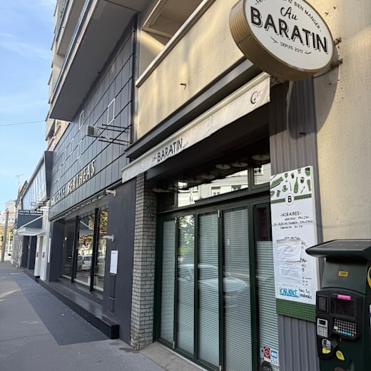 Carte et Menus 2025 - Au Baratin à Saint-Étienne | TheFork