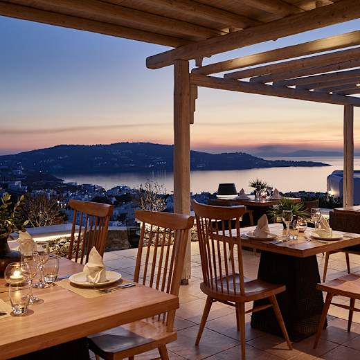 Carte et Menus 2026 - Karavaki à Myconos | TheFork