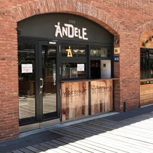 Carte et Menus 2026 - Ándele Santa Fe à Barcelone | TheFork