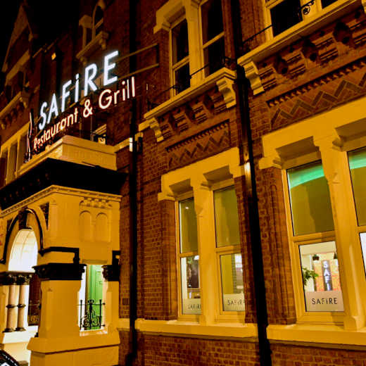 Restaurante Safire Restaurant & Grill en Manchester - Menú 2026 ...