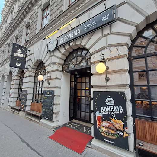 Menus 2026 - Bonema Burger & Cocktail Bar in Vienna | TheFork