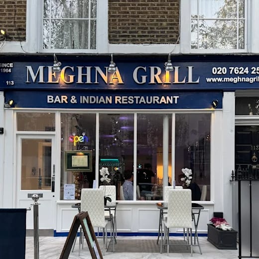 Menu 2026 - Meghna Grill Indian Restaurant. in London | TheFork