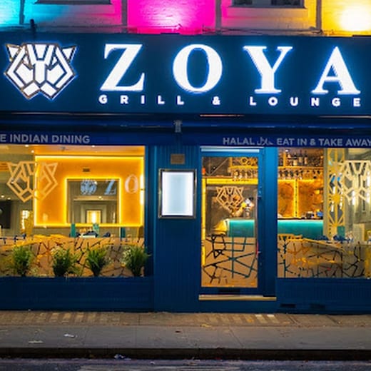 Zoya Indian Lounge in London - Restaurant Reviews, Menus, and Prices ...