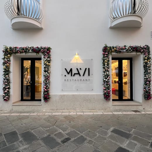 Carte et Menus 2026 - Mavi Restaurant Palazzo Antonietta Castellabate à ...