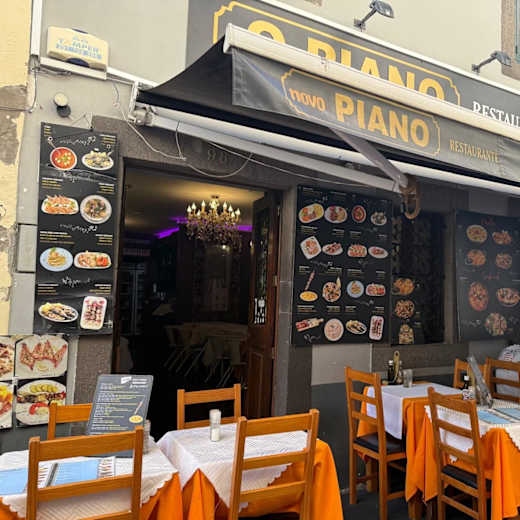 Menus 2026 - Novo Piano Restaurant in Funchal | TheFork