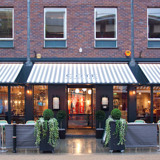 Carte et Menus 2026 - Cote Brasserie - Worcester à Worcester | TheFork