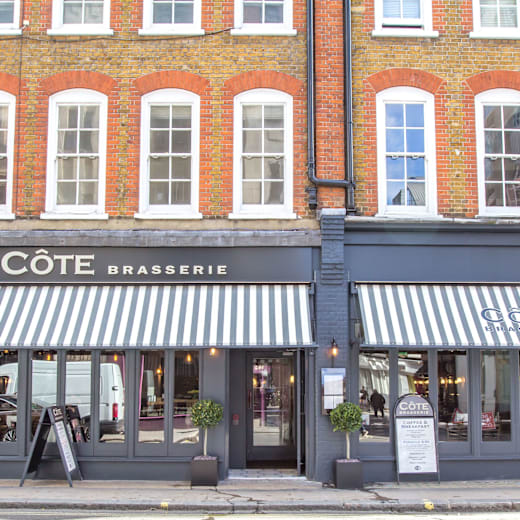 Menus 2026 - Cote Brasserie - Soho in London | TheFork