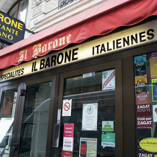 Restaurante Il Barone en Paris - Menú 2026, opiniones, precios y ...