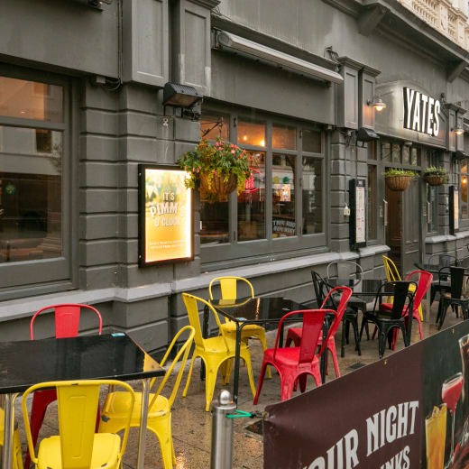Menu 2026 - Yates Hastings in Hastings | TheFork