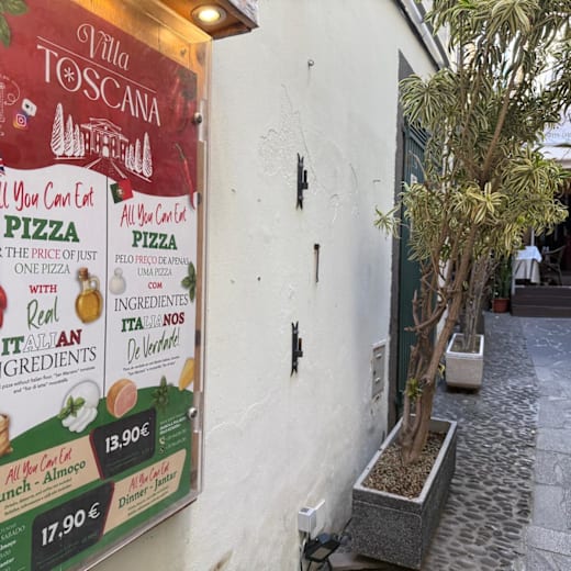 Verified Reviews 2026 - Villa Toscana Pizzeria Funchal | TheFork