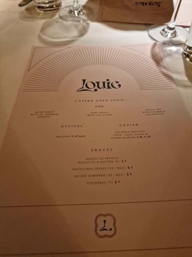 Louie in London - Restaurant Reviews, Menus, and Prices | TheFork