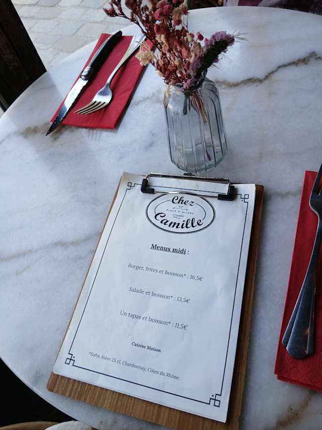 Restaurant Chez camille à Paris - Menu, avis, prix et réservation | TheFork