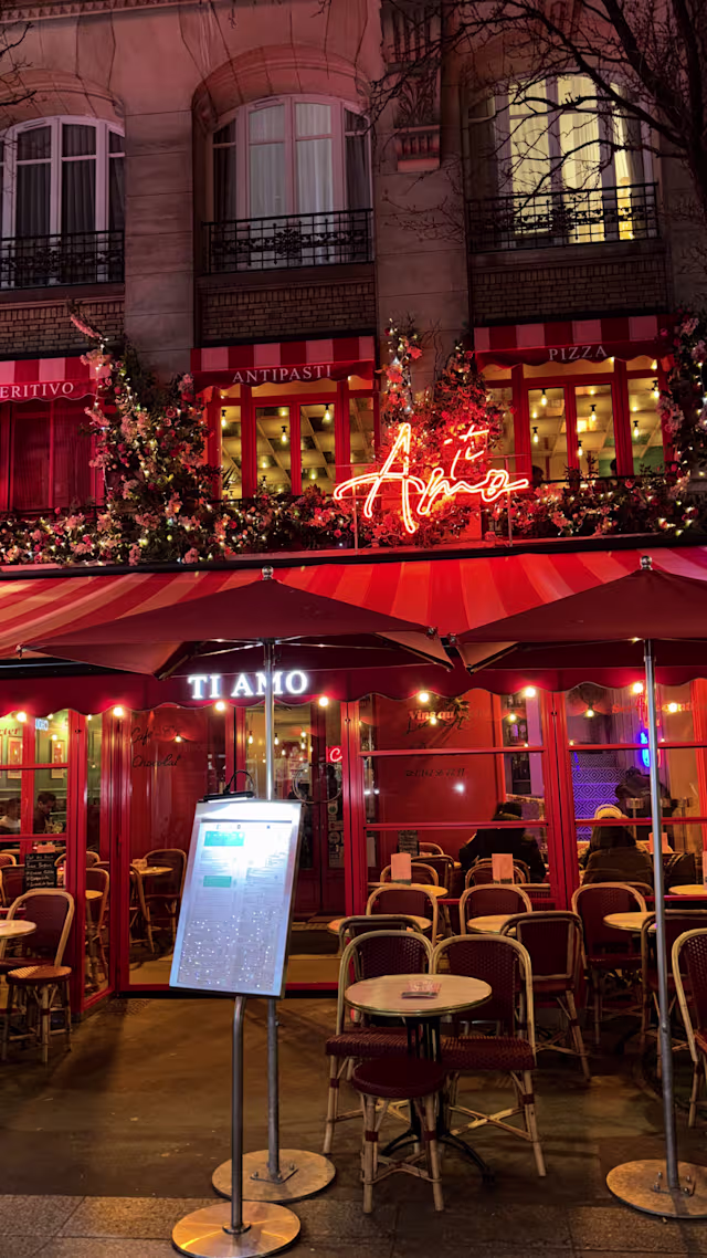 Restaurant Ti Amo - Châtelet les Halles à Paris - Menu, avis, prix et ...