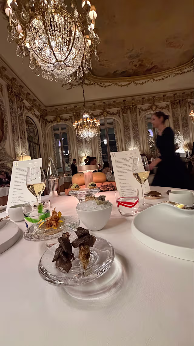 Menu 2026 - Restaurant le Meurice Alain Ducasse in Paris | TheFork