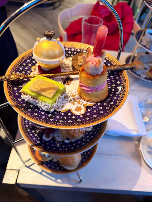 Menu 2026 - The Crown Afternoon Tea at Mercer Roof Terrace in London ...