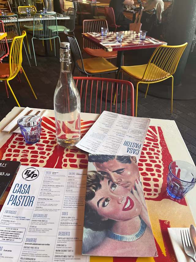 Menu 2026 - El Pastor Coal Drops Yard in London | TheFork