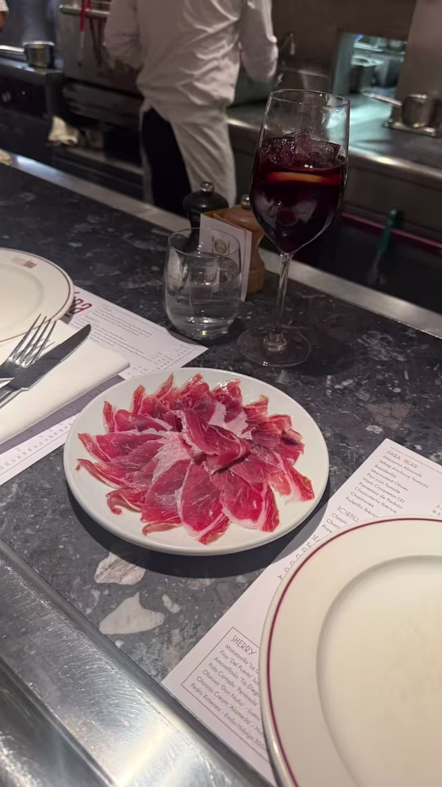 Menus 2026 - Barrafina - Borough yards in London | TheFork