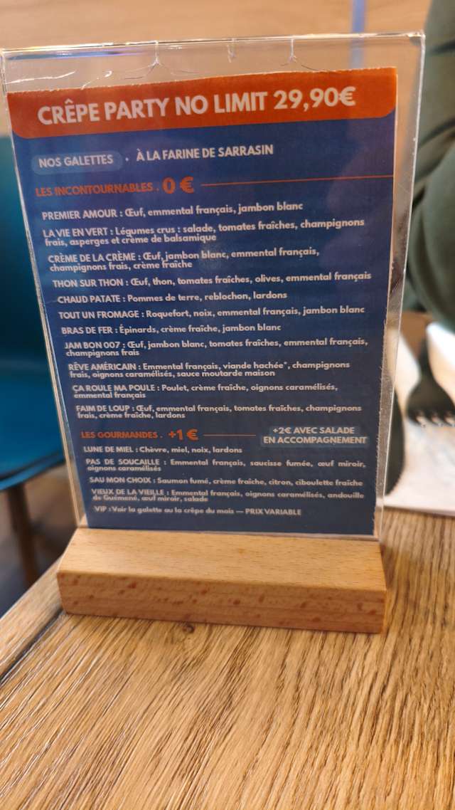 Restaurant Le P'tit Breton Notre Dame De Lorette à Paris - Menu, avis ...