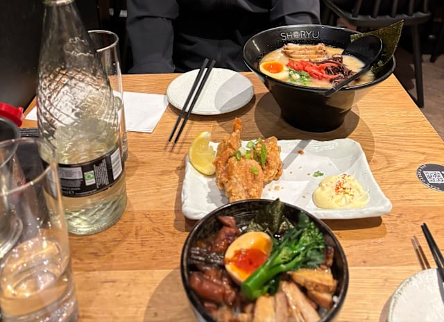 Menus 2025 - Shoryu Covent Garden in London | TheFork