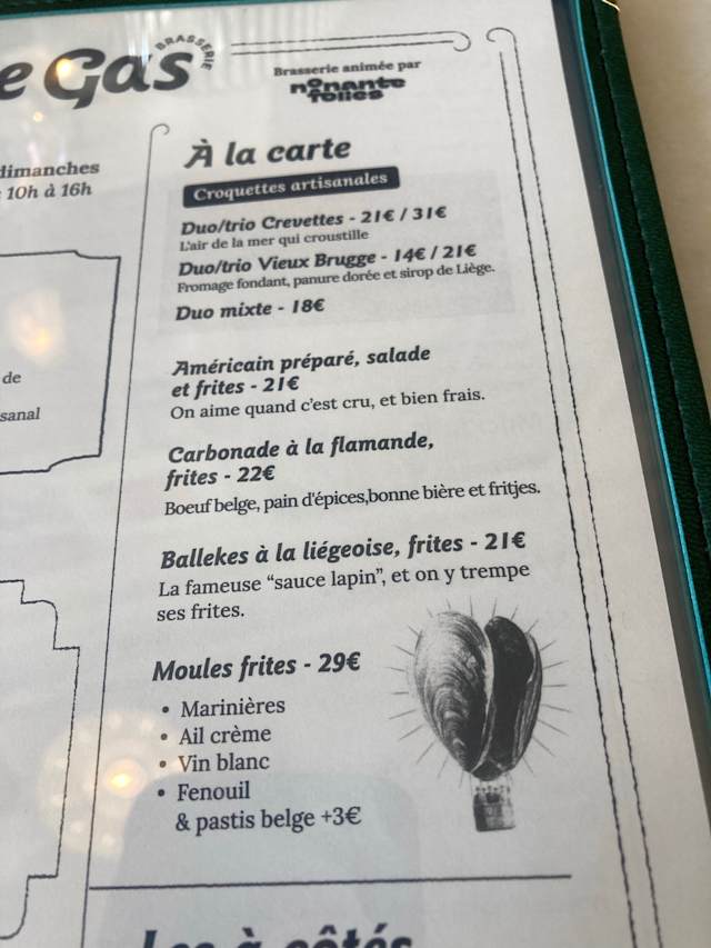 Volle Gas in Ixelles - Restaurant Reviews, Menu and Prices | TheFork