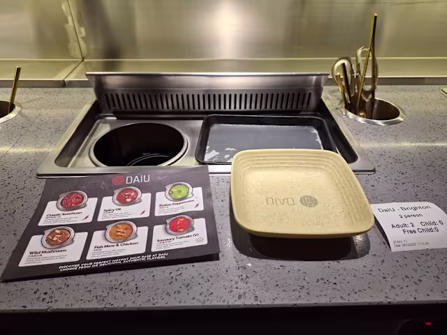 Menus 2026 - Daiu - Brighton in Brighton and Hove | TheFork