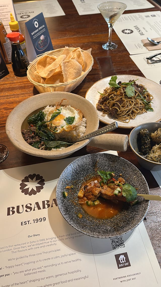 Busaba Bangkok Thai - St Christopher's Place in London - Restaurant ...