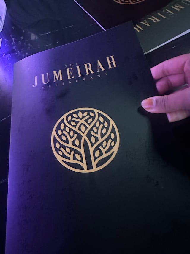 Menus 2026 - The Jumeirah Beckton in London | TheFork