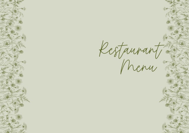 Menus 2025 - Crewe Hall in Crewe | TheFork