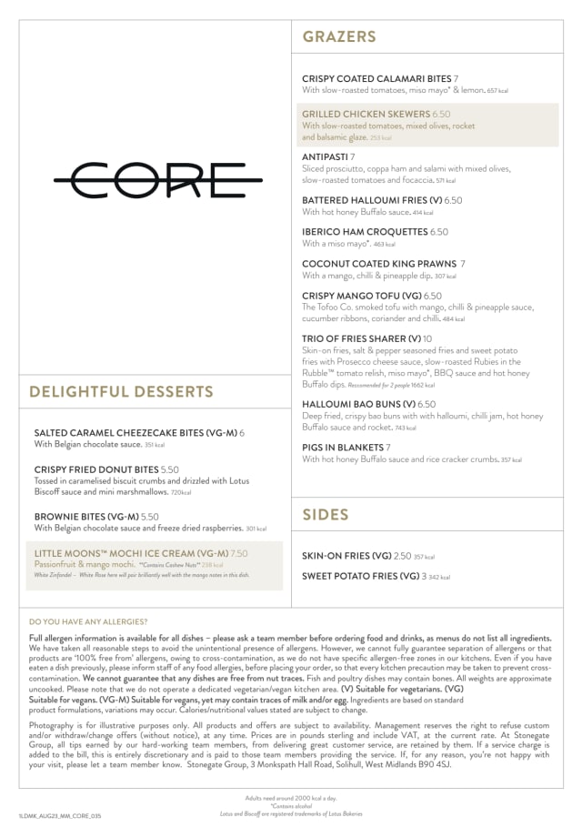 Core Bar London in London - Restaurant Reviews, Menu and Prices | TheFork