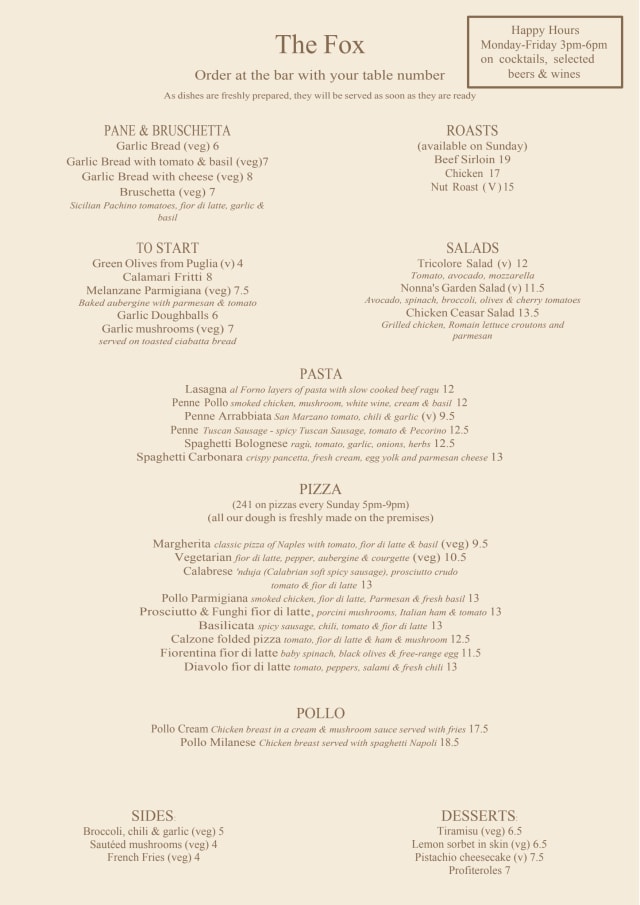 The Fox Ickenham in Uxbridge - Restaurant Reviews, Menus, and Prices ...