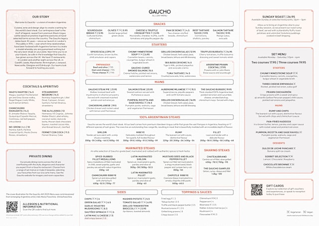 Gaucho - O2 in London - Restaurant Reviews, Menus, and Prices | TheFork