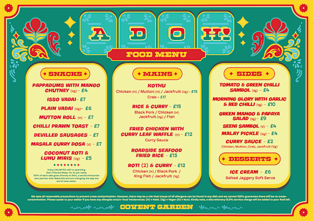 Adoh! in London - Restaurant Reviews, Menus, and Prices | TheFork