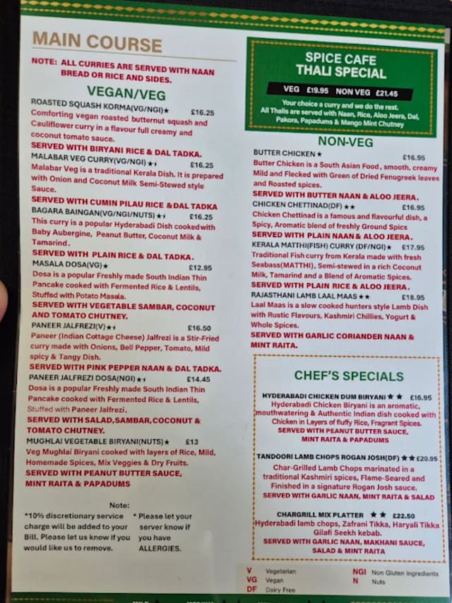 Worthing Indian Cafe & Bar in Worthing - Restaurant Reviews, Menus, and ...