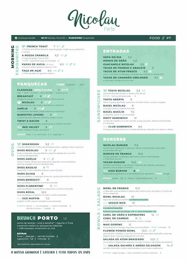Nicolau Porto em Porto - Preços, menu, morada, reserva e avaliações do ...