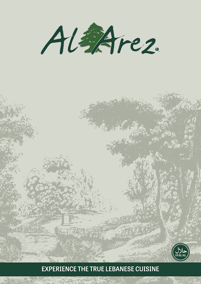 Carte et Menus 2026 - Al Arez West Hampstead à Londres | TheFork